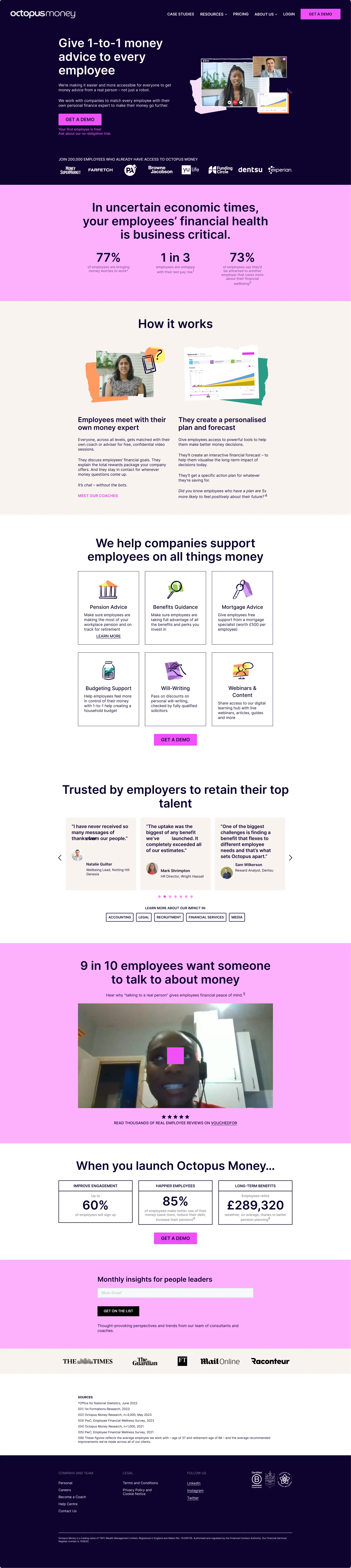 Explore Octopus Money | SparkHQ Fintech Showcase