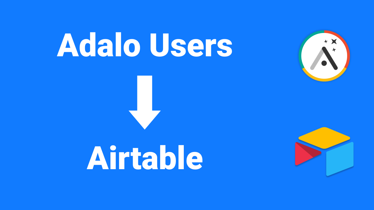 How to Import Adalo Users to Airtable