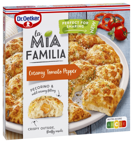 La Mia Familia Creamy Tomato Pepper - La Mia Familia | Dr. Oetker