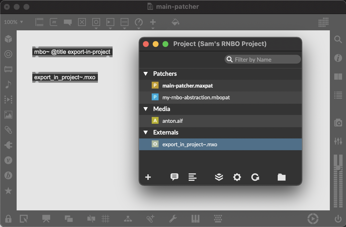 Max Projects and RNBO | Cycling '74