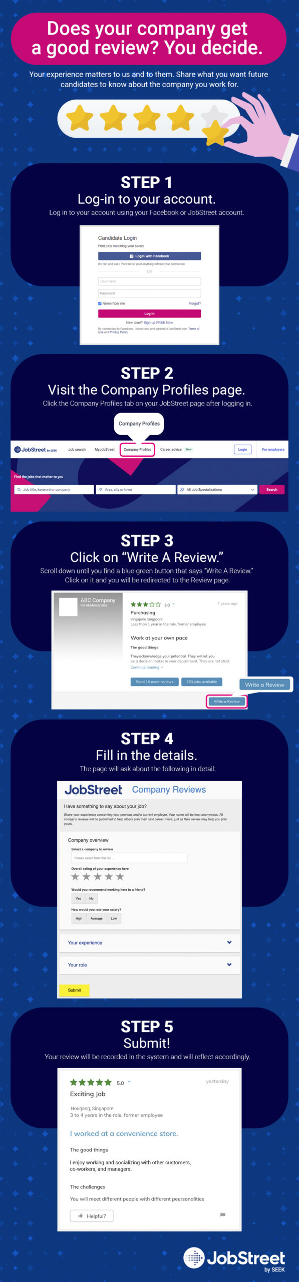 How to Write an Authentic Employee Testimonial - Jobstreet Singapore