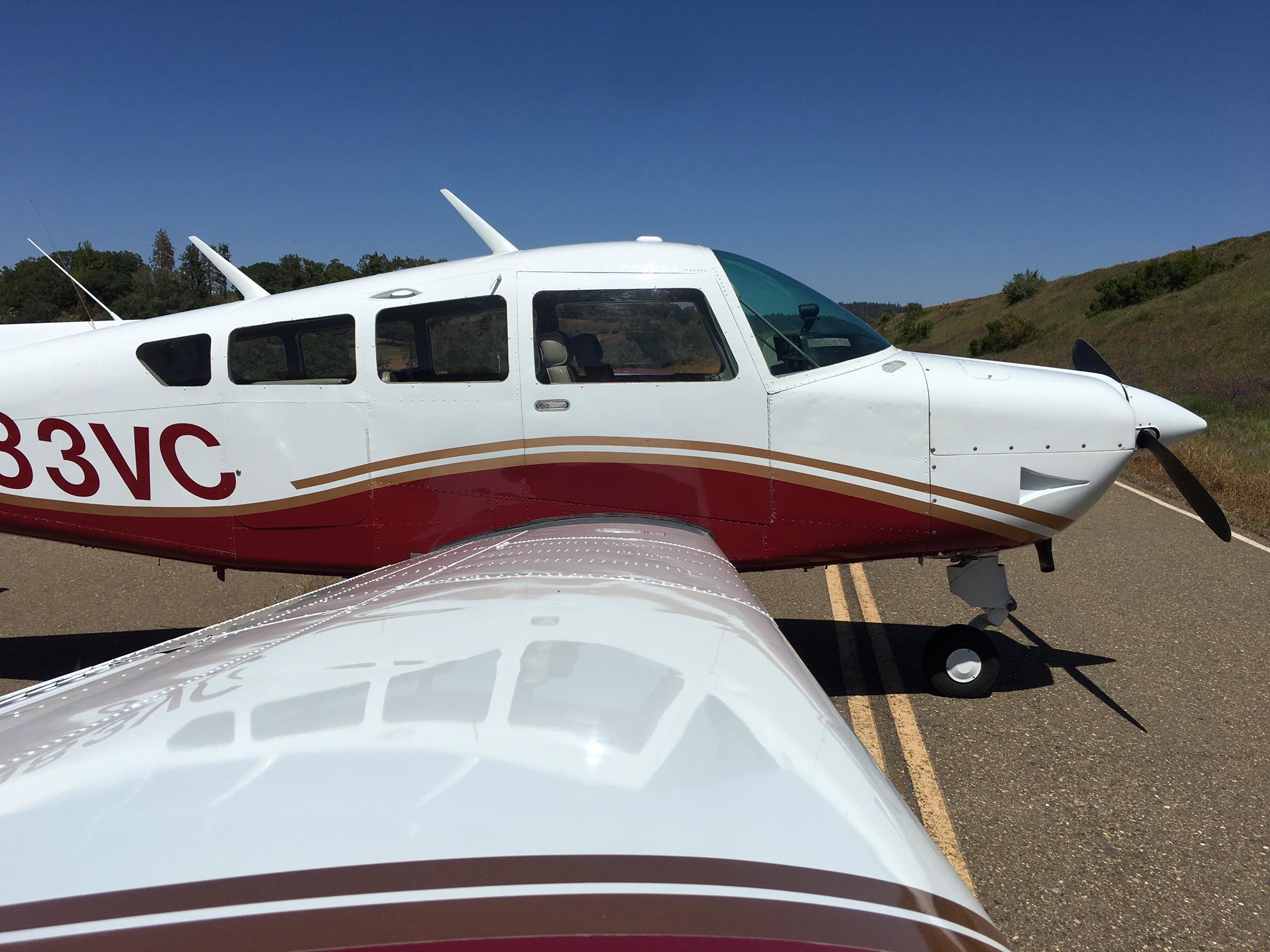 1972 Beechcraft C24R Sierra $80,000 - (Here at Placerville) - N83VC
