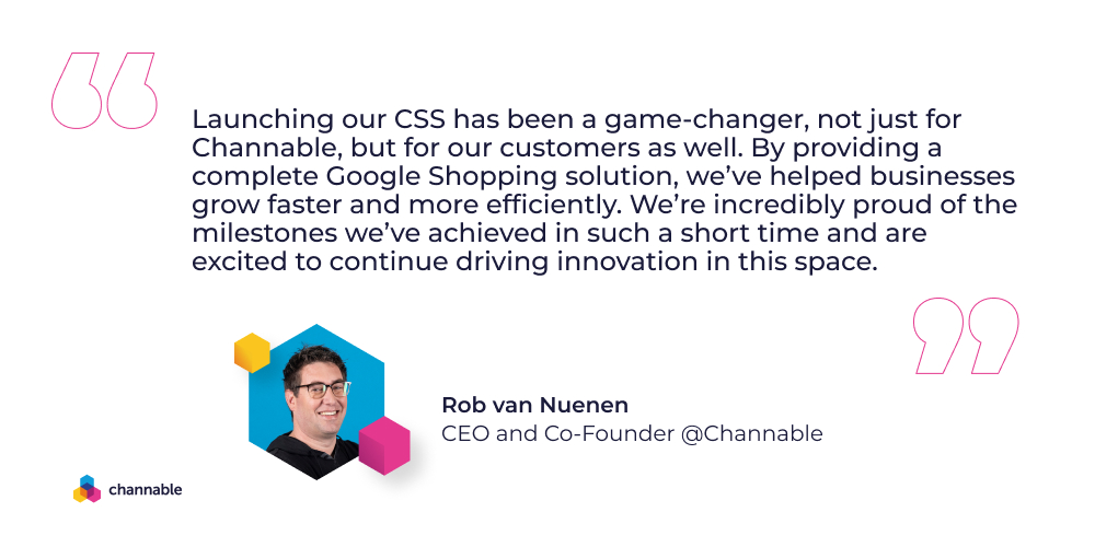 Award-Winning CSS by Channable Boosts Google Shopping Growth