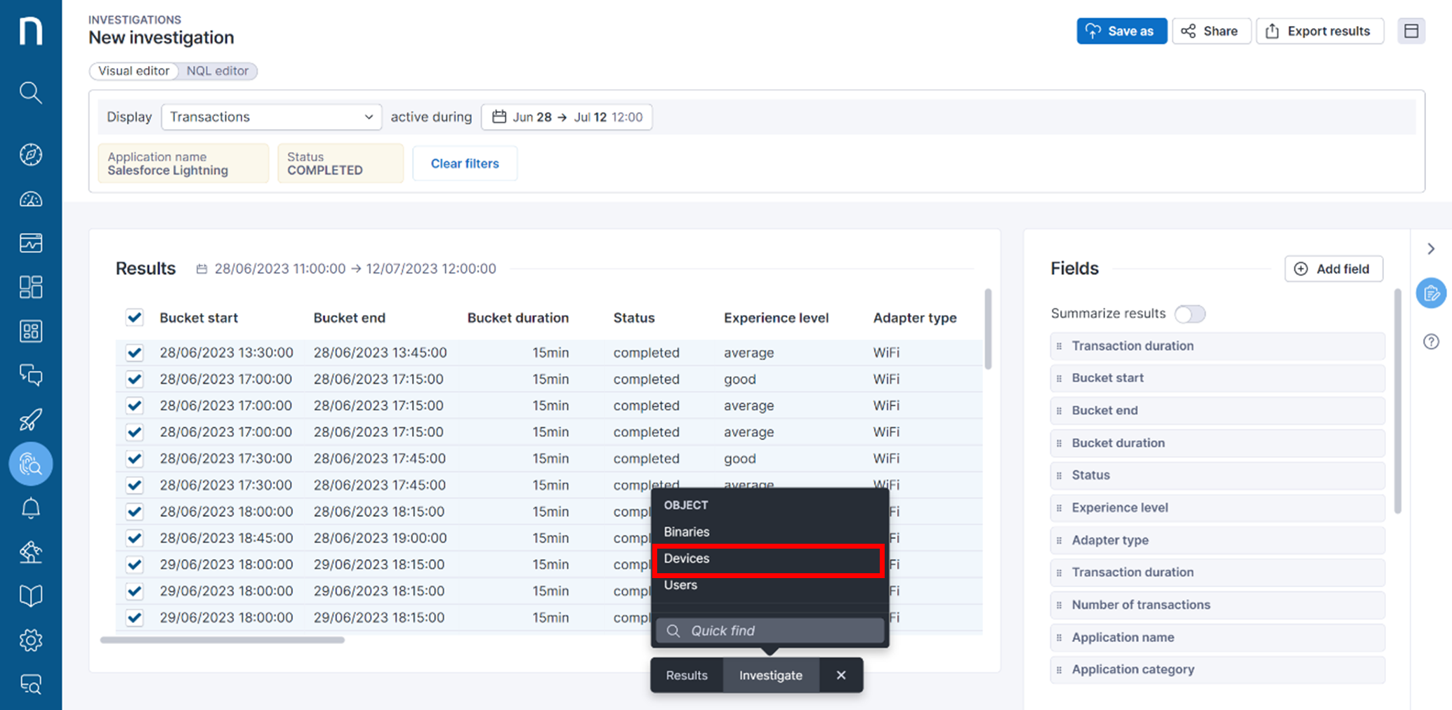 How To Improve the Performance of SaaS Applications using Nexthink – Application Transactions ...