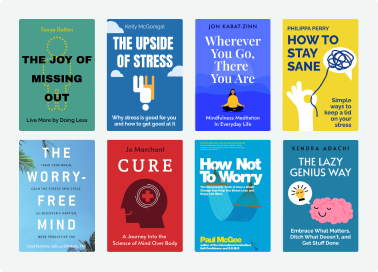 The Best 99 Stress Reduction Books - Blinkist