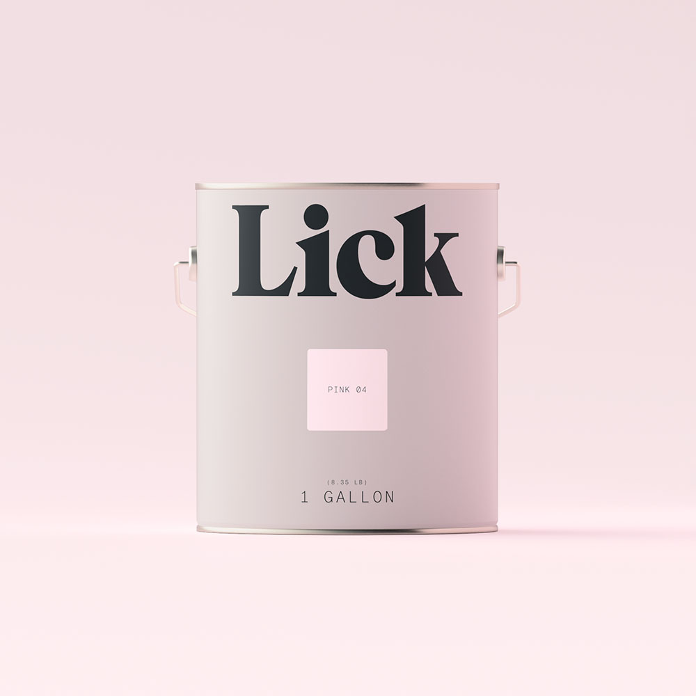 Pink 04: Muted Grey Pink - Matt Interior Paint | Lick