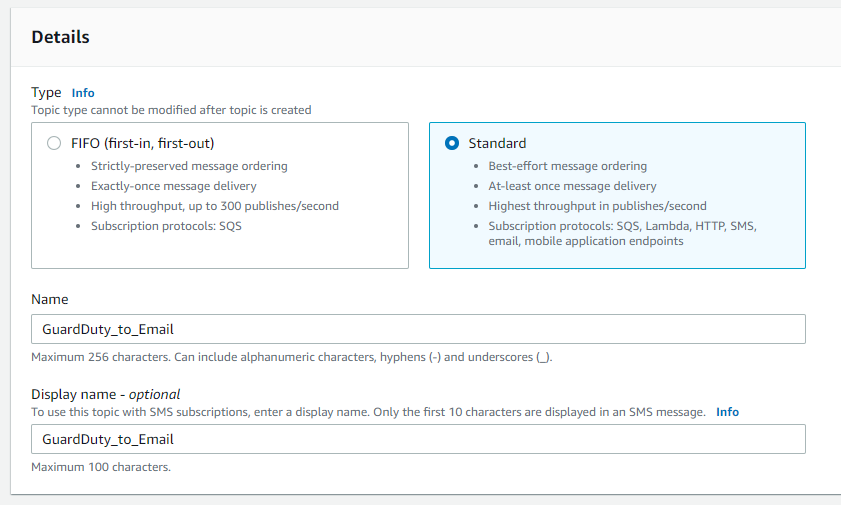 Using Amazon GuardDuty: CloudWatch Alerts