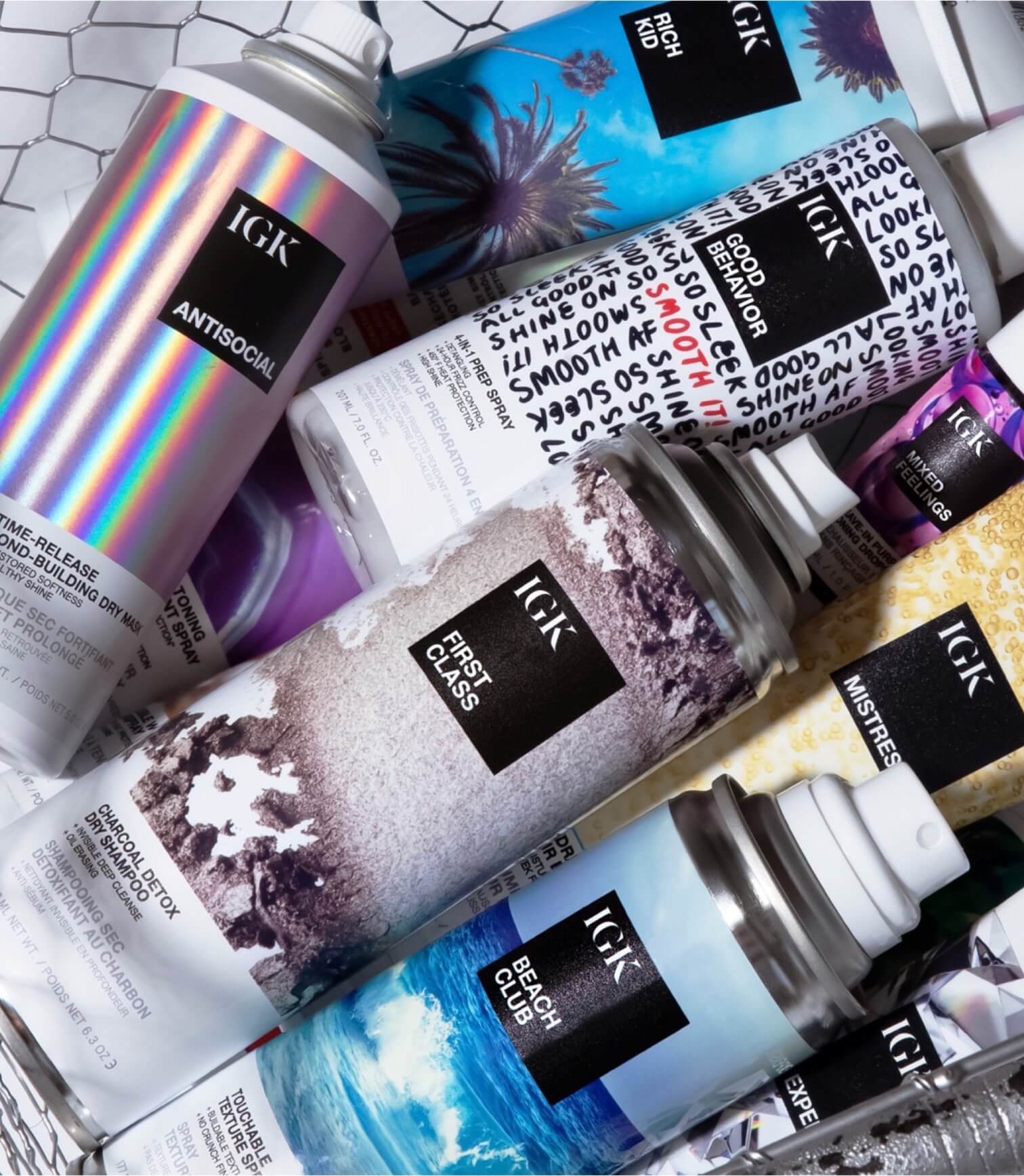 IGK Color Depositing Mask Strawberry Milkshake- Soft Rose 180ml - at ...