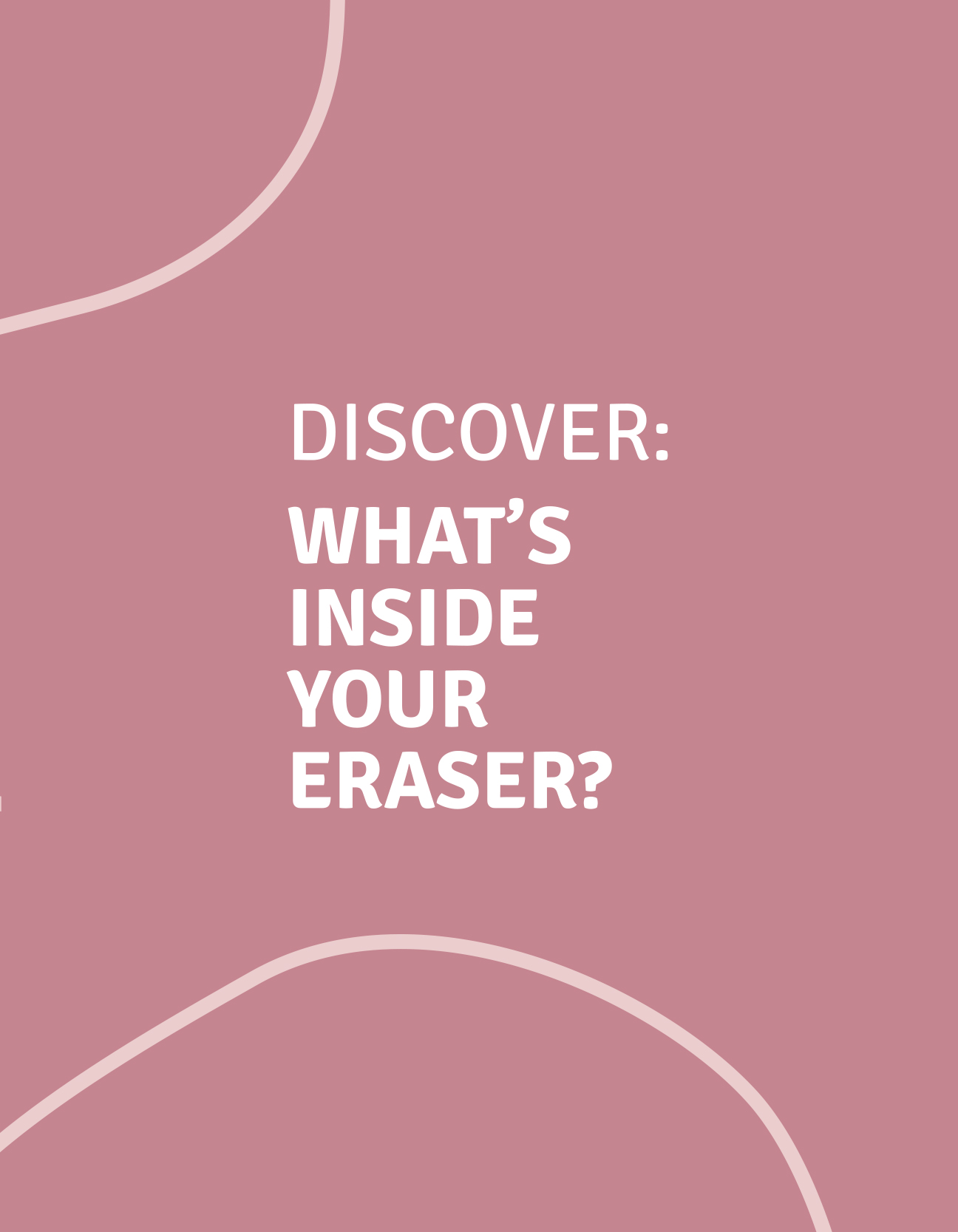 Discover: What’s inside your eraser? | Vaessen Creative
