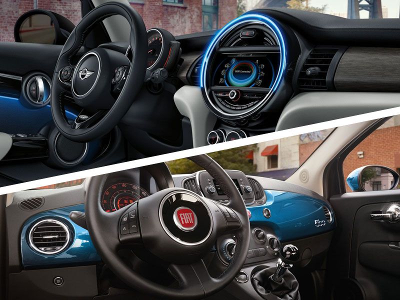 2017 Mini Cooper vs 2017 Fiat 500: Which is Best? | Autoweb