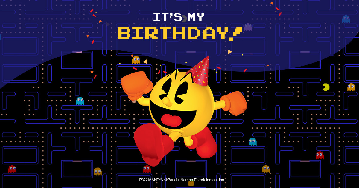 Let’s Celebrate PAC-MAN’s 42nd Birthday! | Official Site