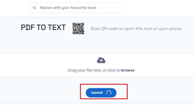 How to convert PDF to TEXT online