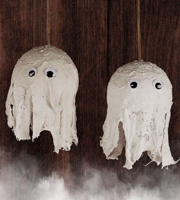Crafting a plaster ghost