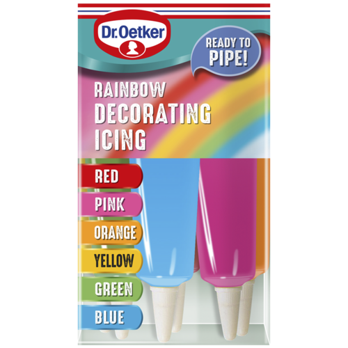 Rainbow Decorating Icing - Decorating Icings | Dr. Oetker