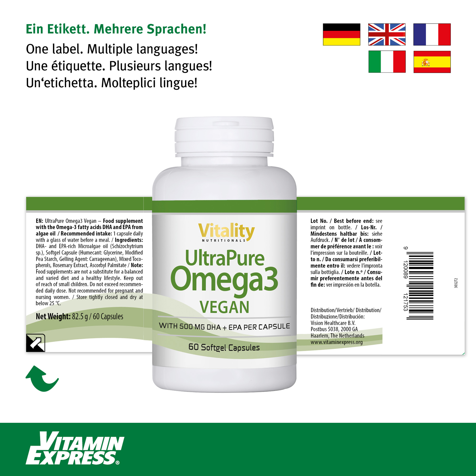 UltraPure Omega3 Vegan