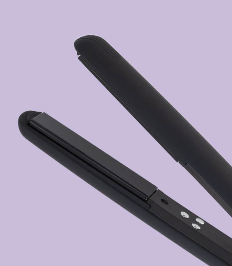 Curious Grace Ceramic Hair Straightener - Jet Black - Shop at Hairhouse