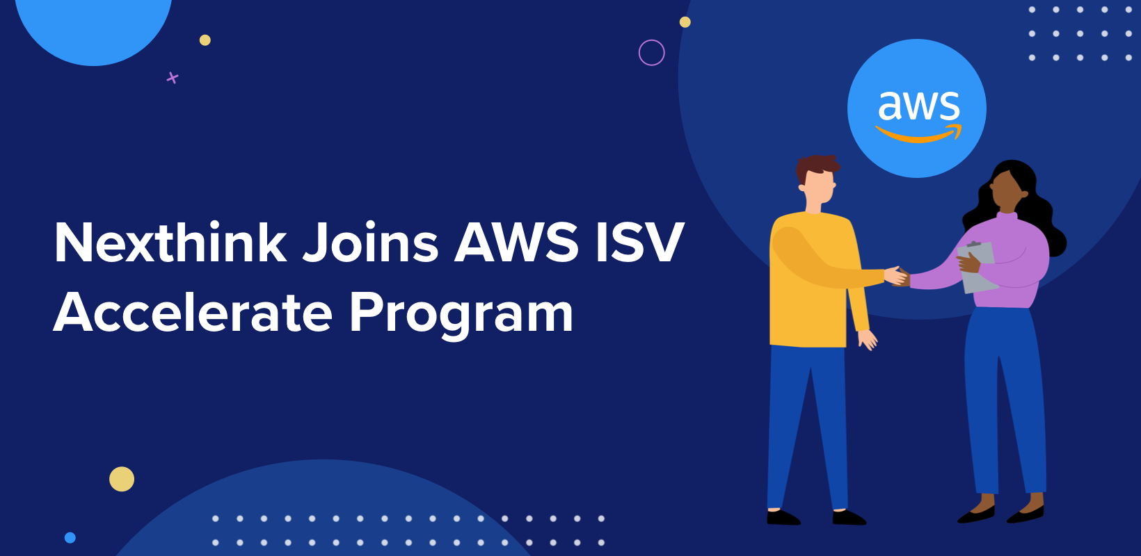 Nexthink Joins AWS ISV Accelerate Program, Bringing Digital Employee ...
