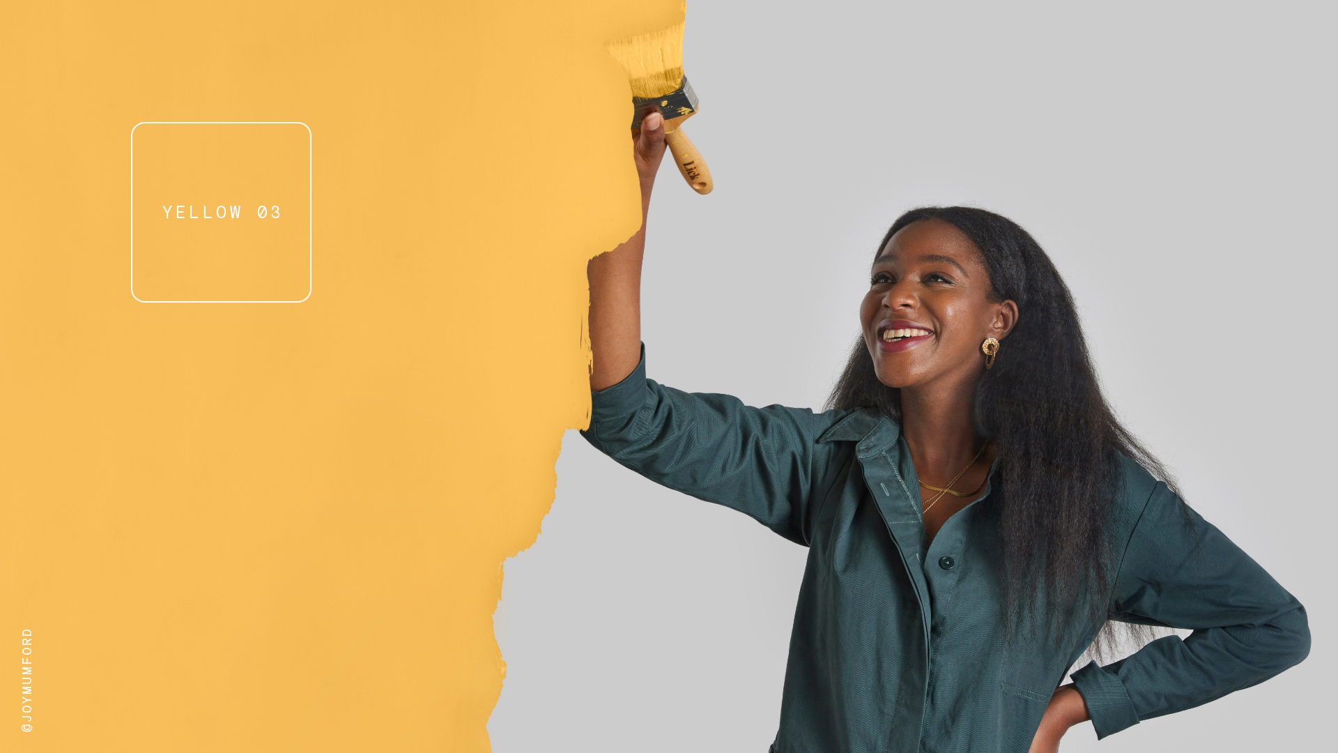 Finding Your colour: Joy's Cheerful Yellow 03 | Lick