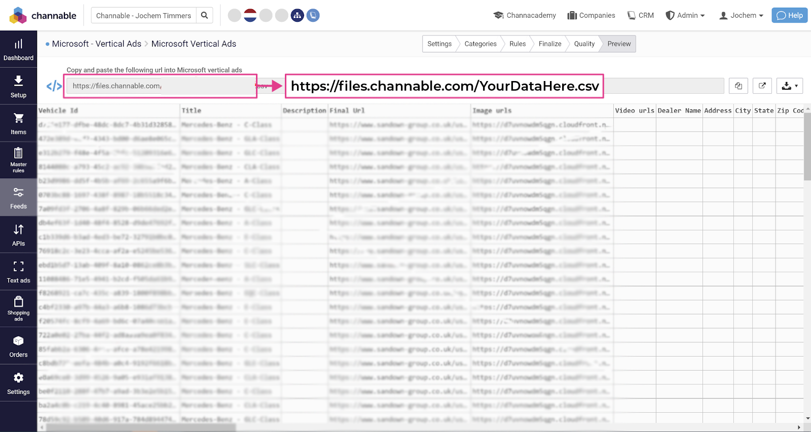 Microsoft Vertical Ads: How to use them with Channable