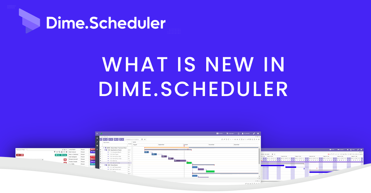 What's new in Dime.Scheduler: October 2024 update | Dime Software