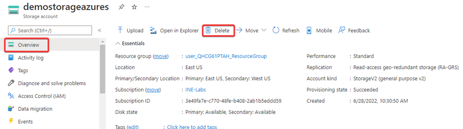 Getting started with Cloud Storage - Microsoft Azure