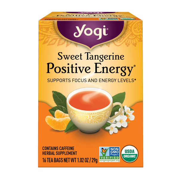 Sweet Tangerine Positive Energy | Yogi Tea