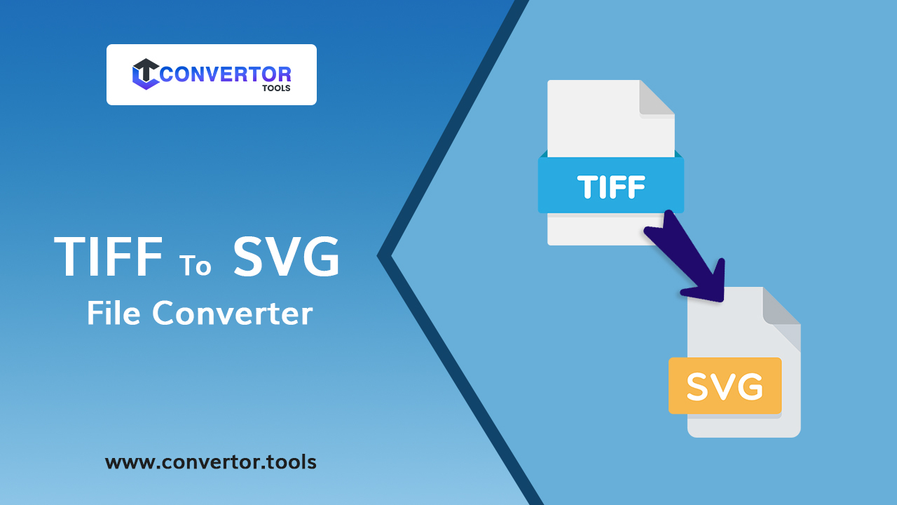 How to convert tiff to svg