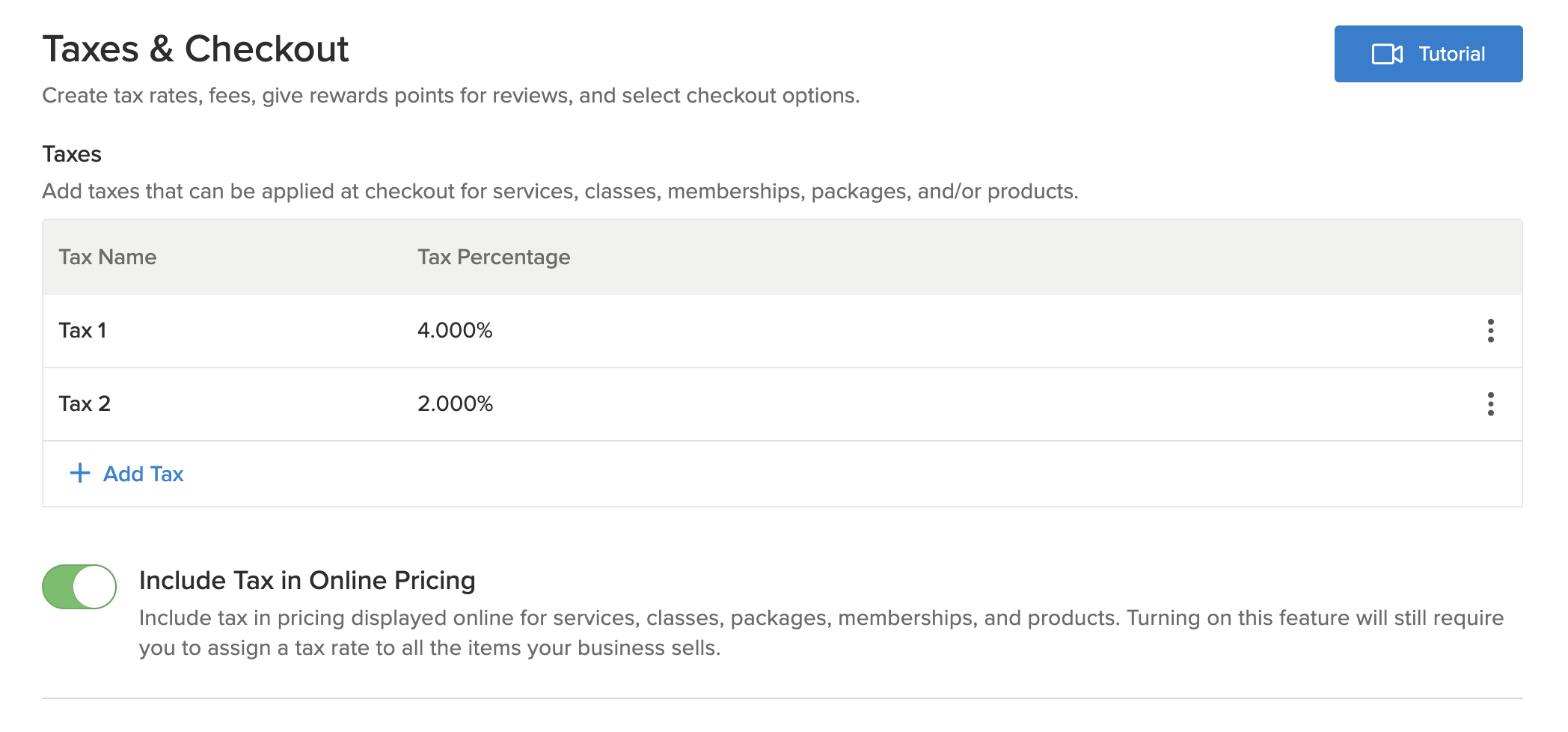Tax-Inclusive Pricing