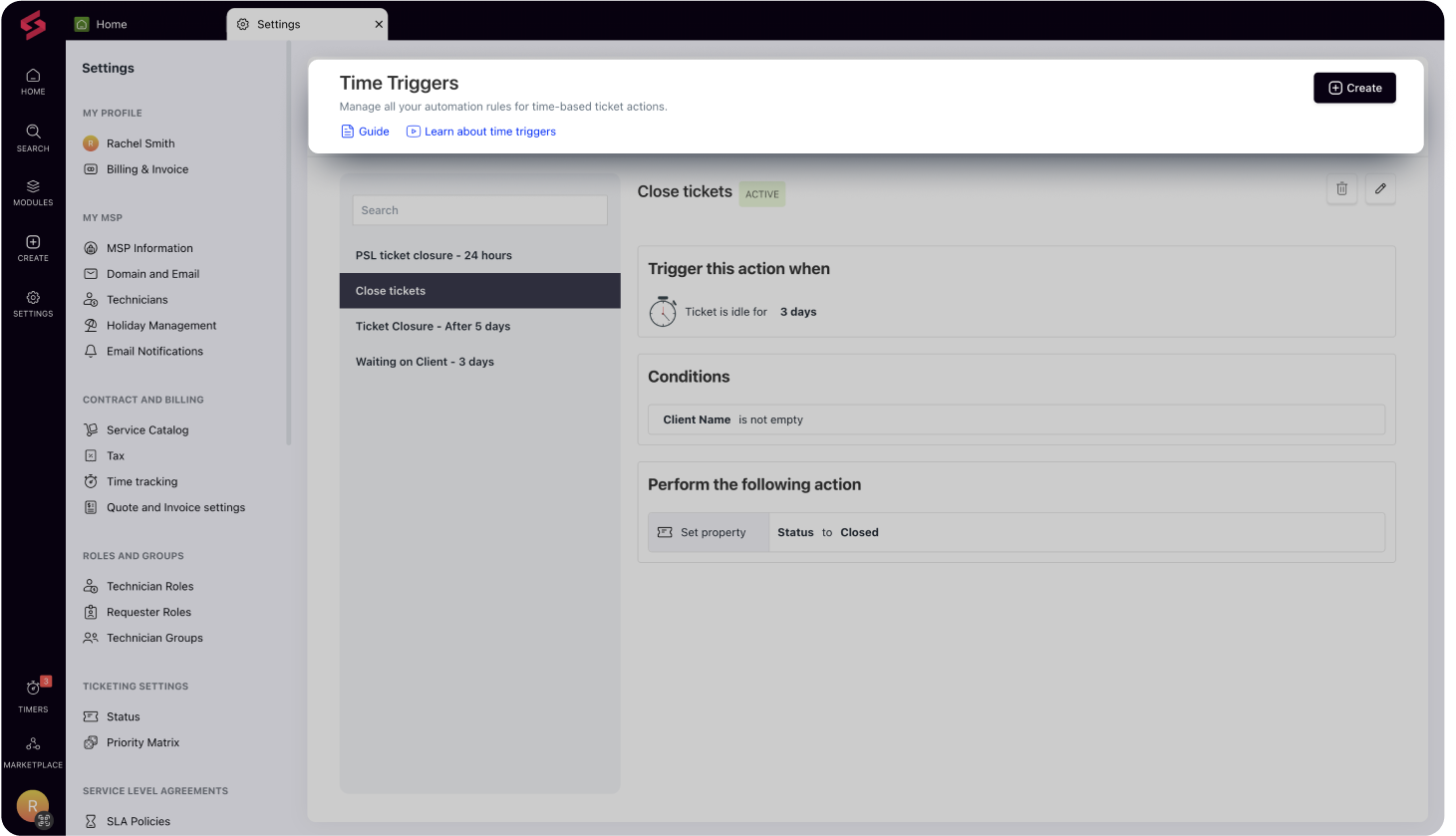 Service Desk software for MSPs | Best MSP ticketing solution - SuperOps.ai