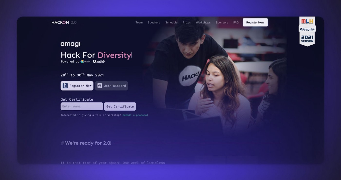 Magic at HackOn2.0 | Magic