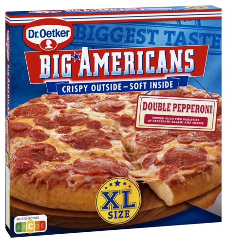 Big Americans Xl Double Pepperoni Big Americans Dr Oetker