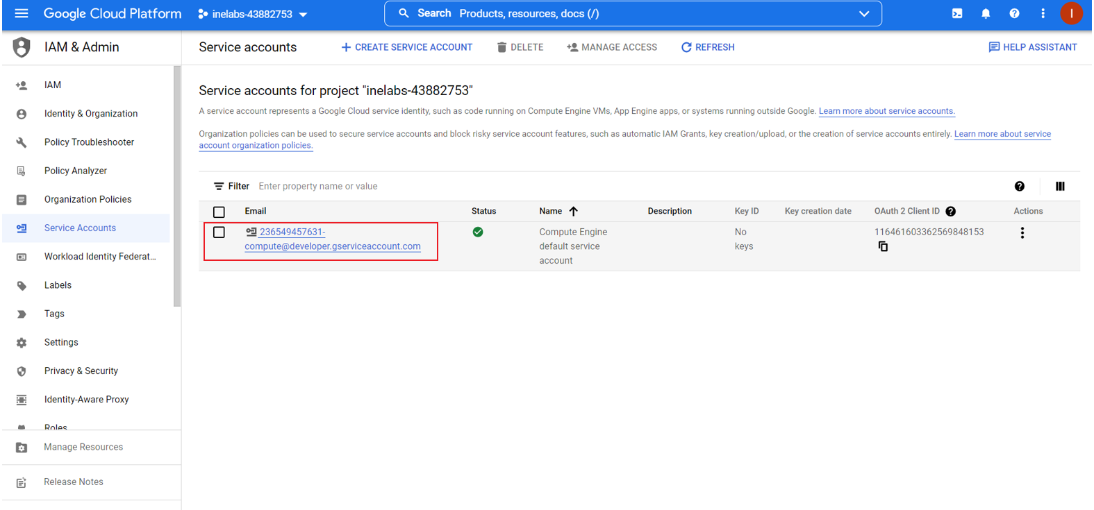 Create a VM using Terraform on GCP