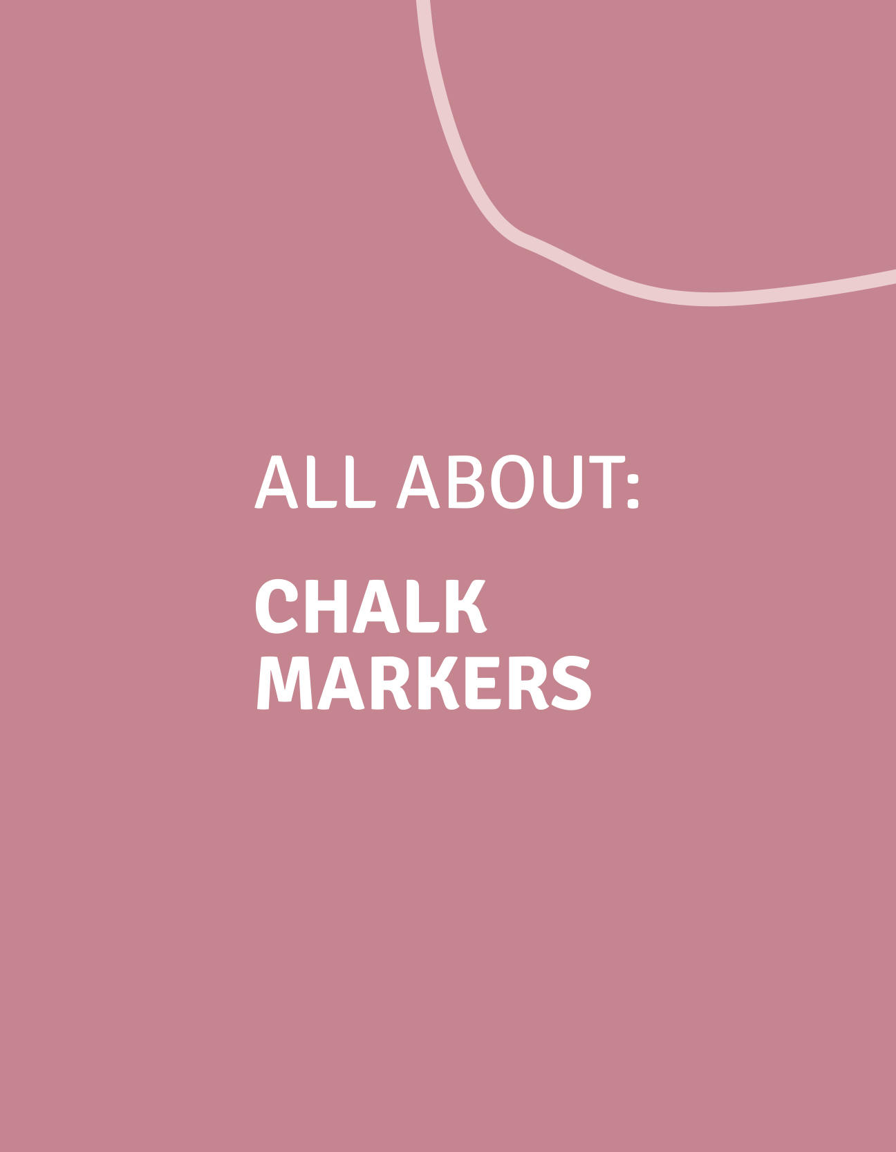 All about chalk store