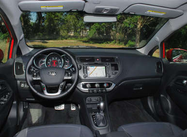 2012 Kia Rio SX Sedan Road Test and Review | Autoweb