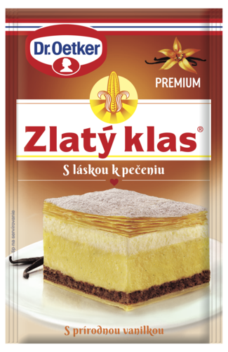 Premium Zlatý klas s prírodnou vanilkou 40 g - Zlatý klas | Dr. Oetker