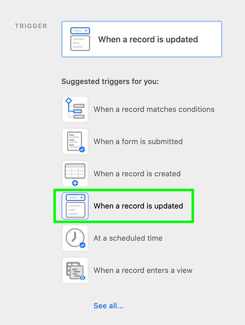 How To Import Data into Airtable When a Record is Updated