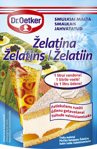 Želatīns (20 g) - Produkti