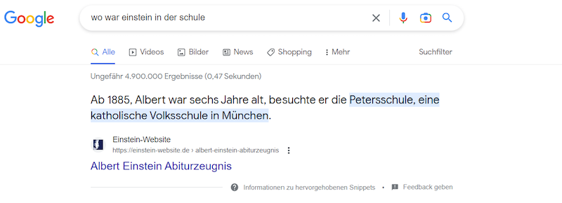 SERP-Snippet: Erklärung, Bestandteile & Optimierung eines Google ...