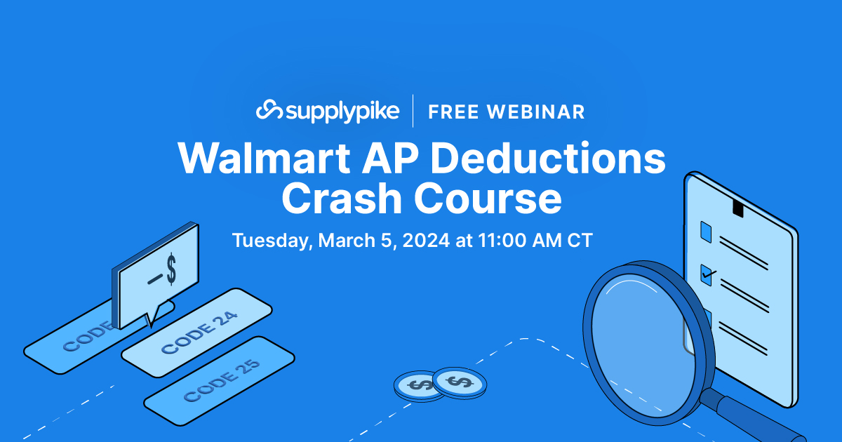 Walmart AP Deductions Crash Course - SupplierWiki