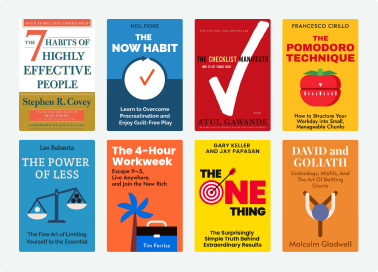 The Best 100 Effectiveness Books - Blinkist