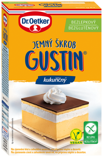 Gustin kukurūzų krakmolas, BE GLITIMO (200 g) - Produktai