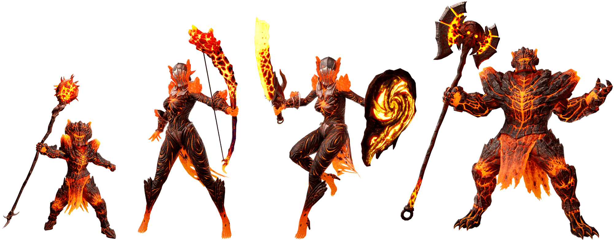 Volcanic Avenger Outfits, Weapon Skins, and Mount! | Official Site