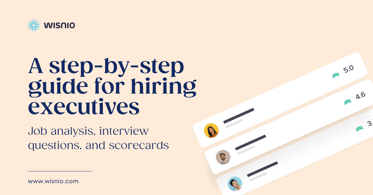 A step-by-step guide for hiring executives | AssessioAI