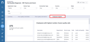 How To Improve Poor Call Quality on MS Teams Across the Enterprise with Nexthink | Nexthink