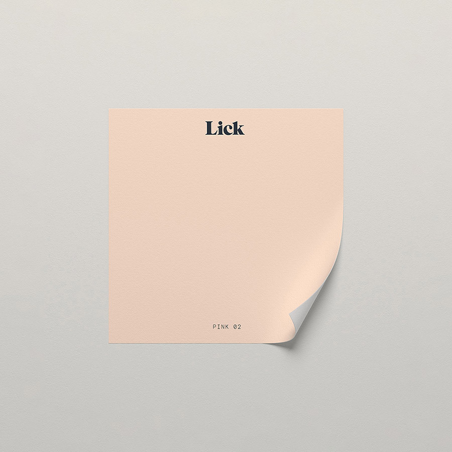 Pink 02: Dusty Pink Paint - Peel & Stick Paint Sample | Lick