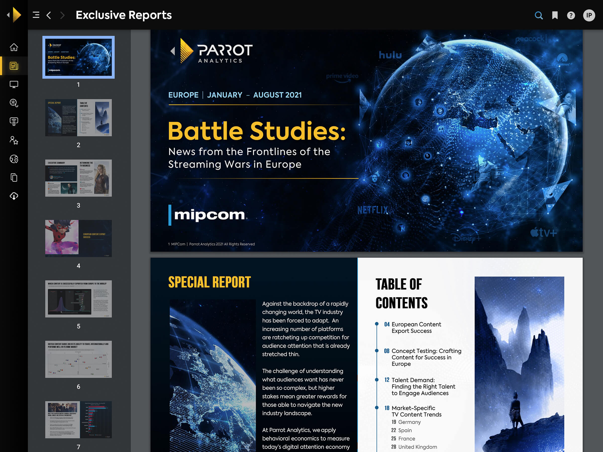 DEMAND360 LITE | Parrot Analytics