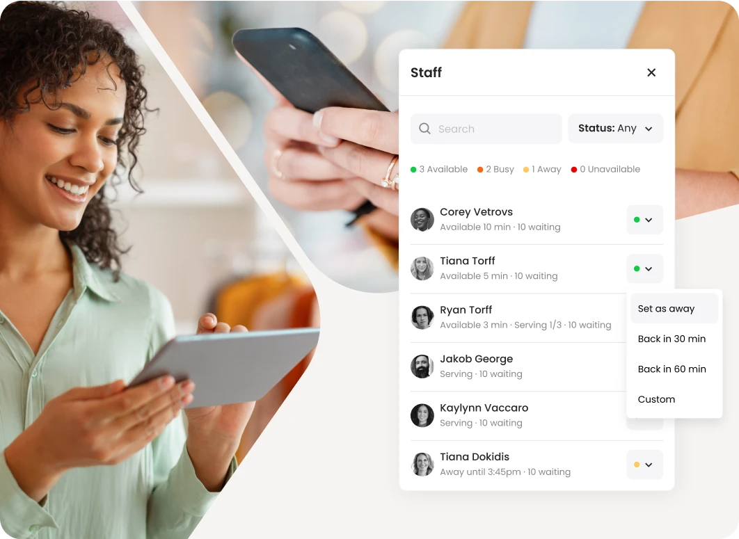 Elevate customer journeys in luxury retail | Waitwhile solutions