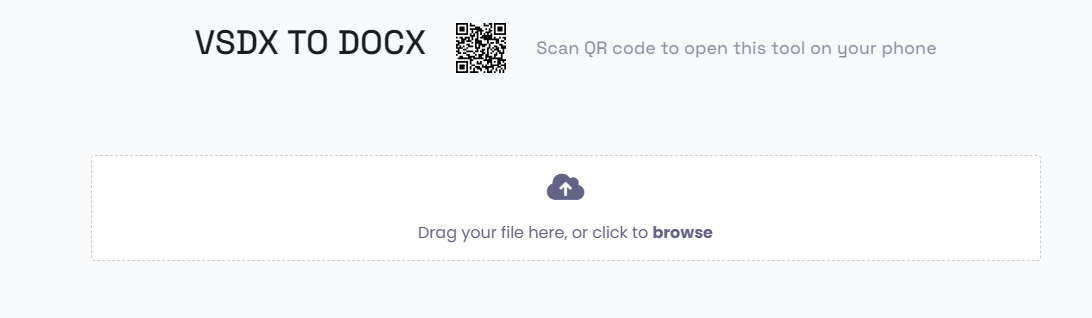 Convert vsdx to docx Online Free - convertor tools?