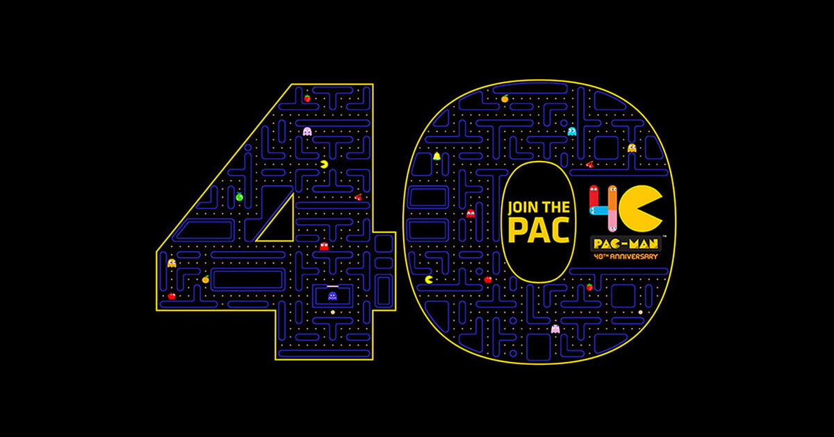 PAC-MAN, The Original Video Game Super Star, Celebrates His 40th ...